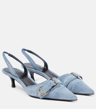 Givenchy Escarpins Voyou en denim