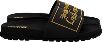 Versace Jeans Couture Femme, Chaussures, Noir, Taille: 36 EU Pool Slide