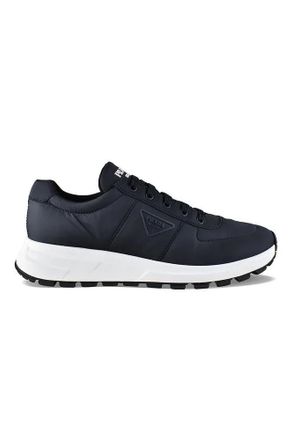 Prada Low-Top Sneaker - Prax Sneakers - Gr. 42,5 (EU) - in Schwarz - f&uuml;r Damen