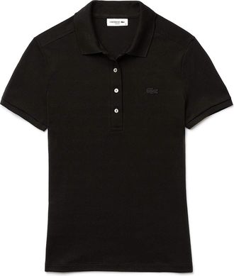 Lacoste Damen PF5462 Poloshirt, Black, 44