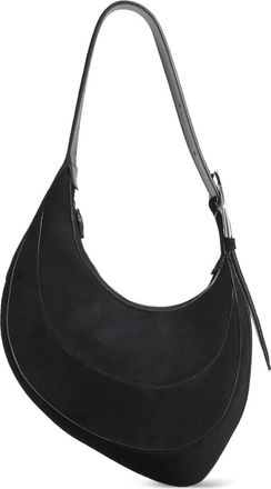 MUGLER sac porté épaule Crescent - Noir