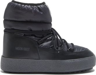 Moon Boot Gef&uuml;tterte MTrack Low Stiefel - Schwarz