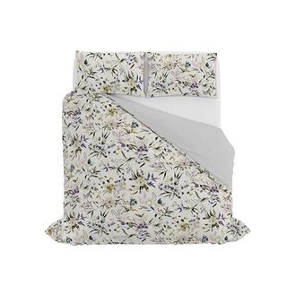 Italian Bed Linen Bettbezug Aurora mit Digitaldruck, Zara, Doppelbett 250x200 cm