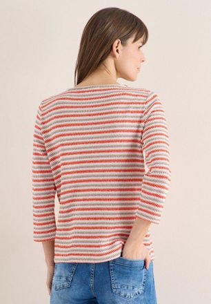Cecil 3/4-Arm-Shirt mit 3/4 &Auml;rmeln