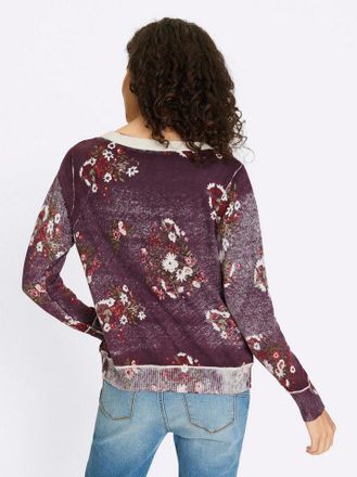 Heine Strickjacke Strickjacke Langarm Jersey