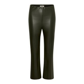 Soaked In Luxury Lederhose - - Trousers - Damen - Gr&uuml;n - XS