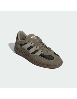 adidas Originals Handball Spezial ST - Chaussures de handball - Kaki moyen fonc&eacute;/galet argent&eacute;-Vert