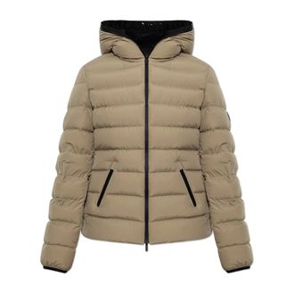 Moncler Femme, Vestes, Beige, Taille: 40 FR Doudoune Herbe
