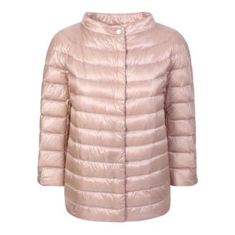 Herno Rosa Stepp Daunenjacke - - Jackets - Damen - Rosa - XS