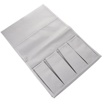 BESPORTBLE Wasserfester Aufbewahrungsbeutel f&uuml;r Sofa und Stuhlarmlehnen Organizer Tasche f&uuml;r Fernbedienung und Handy Grauer Armlehnentaschen Organizer f&uuml;r Wohnzi