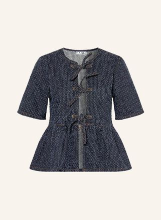 Ganni Jeansbluse blau