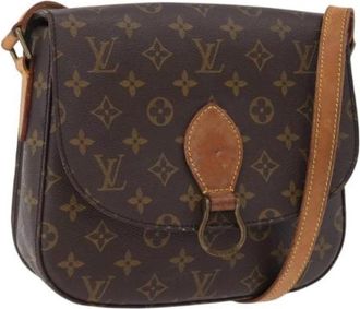 Louis Vuitton Sac bandouli&egrave;re Saint Cloud Pre-owned - Femme - Pre-owned - Brun - Taille: ONE Size