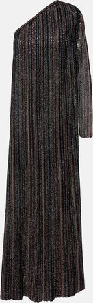 Missoni One-Shoulder-Maxikleid aus Strick mit Pailletten