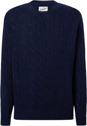 MC2 Saint Barth Homme, Pulls, Bleu, Taille: L maglieria e felpe poliestere