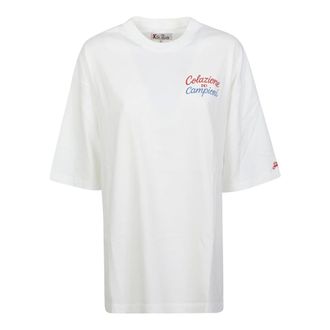 MC2 Saint Barth T-shirt Delmar - Homme - Tops - Blanc - Taille: XL