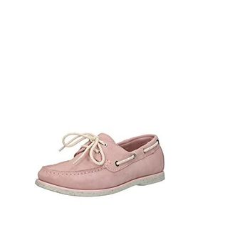 Lumberjack Lumberjack Femme Navigator Green Mocassin de Style Conduite, Rose, 39 EU