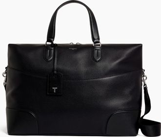 Le Tanneur Sac de voyage 24h Romy en cuir grain&eacute; et lisse