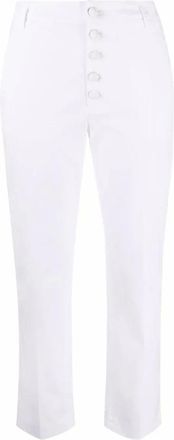 Dondup Femme, Jeans, Blanc, Taille: W29 Nima Loose Gabardine Pants