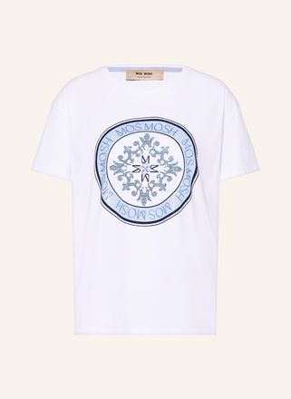 Mos Mosh Mos Mosh T-Shirt Mmjudd Mit Schmucksteinen weiss