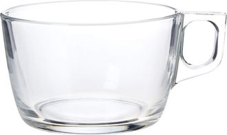 Luminarc Arcoroc ARC L3691 Voluto Jumbotasse, 500 ml, Glas, transparent, 1 St&uuml;ck