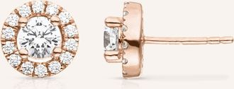 VEYNOU Veynou Ohrstecker Camilla Aus 14 Karat Roségold Und 0,80ct. Diamanten rosegold
