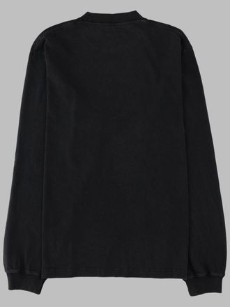Alexander Wang Long-Sleeve Cotton T-Shirt - Black