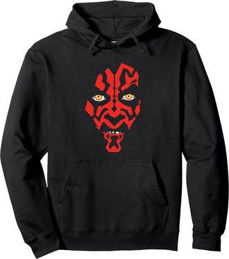 Star Wars Darth Maul Face Pullover Hoodie