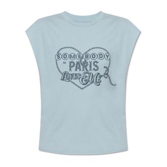 Zadig&Voltaire Femme, Tops, Bleu, Taille: 40 FR Top Cloe