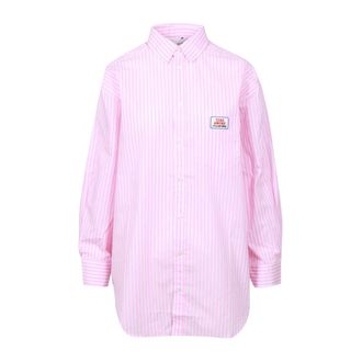 Giada Benincasa Langes Popeline-Hemd - - Blouses & Shirts - Damen - Rosa - S