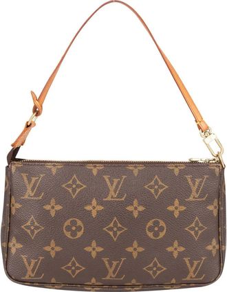 Louis Vuitton Crossbody Bags - Louis Vuitton Canvas Monogram Pochette Accessoire - Gr. unisize - in Bunt - f&uuml;r Damen