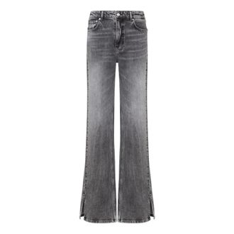 Moschino Graue Denim Flare Jeans - - Jeans - Damen - Grau - W28
