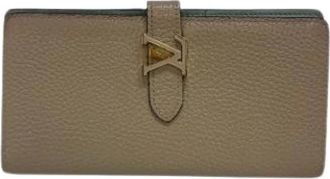Louis Vuitton Portefeuille Pre-owned (bi-pli) - Femme - Pre-owned - Beige - Taille: ONE Size