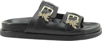 Patrizia Pepe Femme, Chaussures, Noir, Taille: 38 EU Tongs