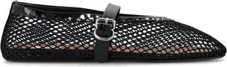Alaia Durchbrochene Ballerina - - Shoes - Damen - Schwarzk - 38 EU