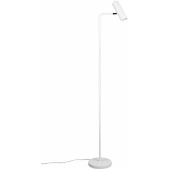 ETC Shop Lampadaire salon blanc -matt spots spots &eacute;clairage plafonniers r&eacute;glables lampe de lecture