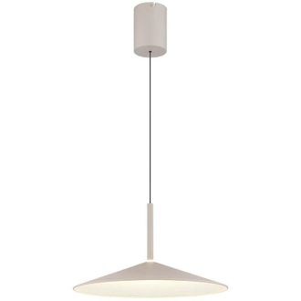 Globo Lighting Suspension plafonnier m&eacute;tal couleur sable LED 4000K D 47,5 cm