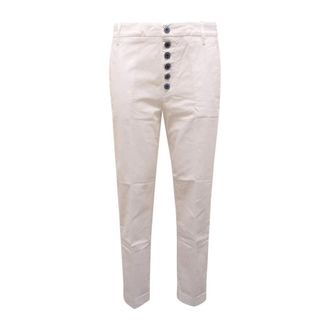 Dondup Slim-fit Hose - - Trousers - Damen - Wei&szlig; - W26