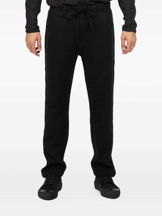 Hannes Roether drawstring trousers - Schwarz