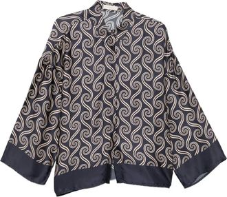 Faithfull The Brand chemise imprim&eacute;e Cora - Bleu