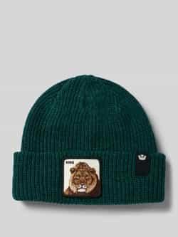 Goorin Brothers Beanie mit Motiv-Patch Modell THE KING BEANIE