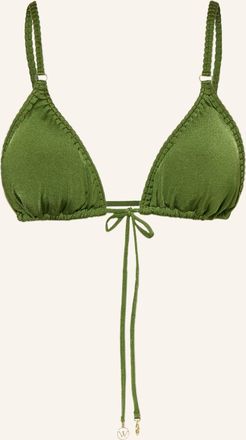 Watercult Watercult Triangel-Bikini-Top Crafted Essentials gruen