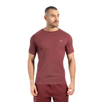 Smilodox T-Shirt Herren Thilo, Schlichtes Shirt, Metallabel auf der Brust, Hochwertigs Kurzarmshirt, Zeitloser Allrounder mit modernem Detail, Vielseitig kombi