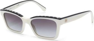Chanel Square Sonnenbrillen - - Accessories - Damen - Wei&szlig; - 54 MM