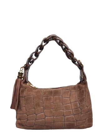 Roberta M COGNAC Rindsledertasche