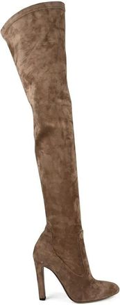 Polo Ralph Lauren Stiefel - Louren Thigh-High Boots - Gr. 39,5 (EU) - in Braun - f&uuml;r Damen