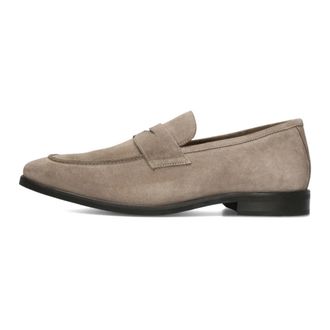 Stefano Lauran Herren Beige Wildleder Loafers - - Shoes - Herren - Beige - 44 EU