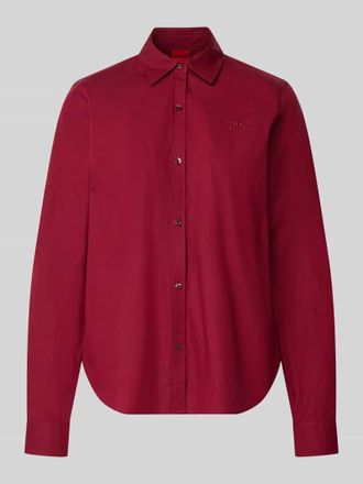 HUGO BOSS Regular Fit Hemdbluse aus reiner Baumwolle Modell Essential
