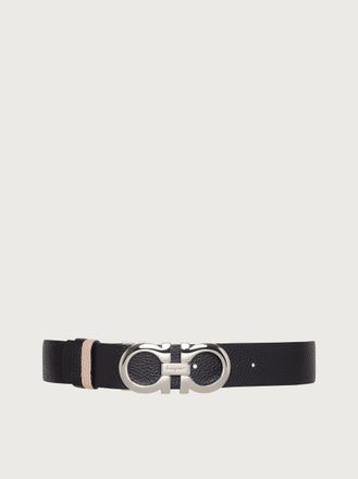 Ferragamo Damen Verstellbarer Gancini-Wendegürtel Rosa