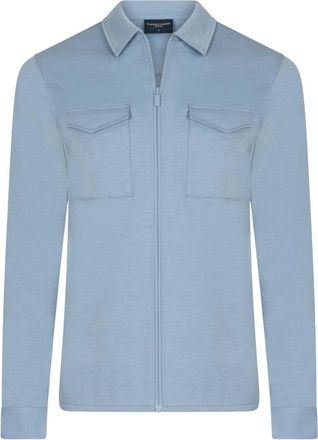 Cavallaro Homme, Vestes, Bleu, Taille: 2XL Zaverio Overshirt