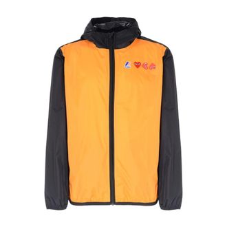 Comme Des Gar&ccedil;ons Homme, Vestes, Orange, Taille: S Giacca antivento